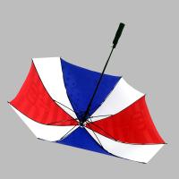 China Custom 30-inch Square Golf Umbrella with Fiberglass Frame and Automatic Open Mechanism for sale