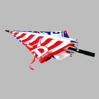 China Custom 30-inch Square Golf Umbrella with Fiberglass Frame and Automatic Open Mechanism for sale