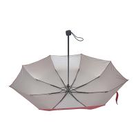 China 21-Inch Compact Folding Umbrella with UV 50+ Protection and Steel Frame for sale