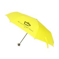 China 42-inch Memorial Umbrella with Steel Frame and Vigil Yellow Canopy for Commemorative Events for sale