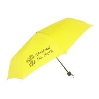 China 42-inch Memorial Umbrella with Steel Frame and Vigil Yellow Canopy for Commemorative Events for sale