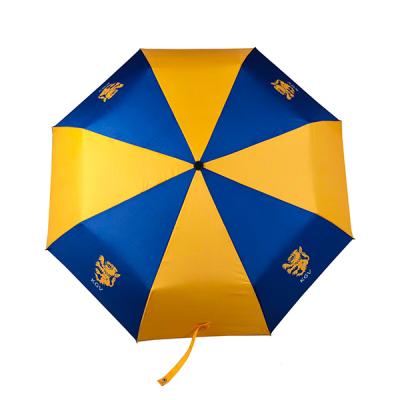 China 42 Inch Manual Folding Umbrella Lightweight Foldable Umbrella For Hong Kong Schools for sale