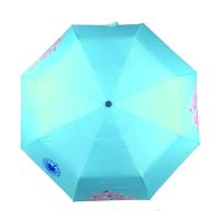 China 42-inch Canopy Compact Umbrellas with UV50+ Protection and Steel Shaft for Wind Resistance for sale