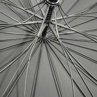 China Luxury 24 Ribs Straight Walking Umbrellas Automatic Open 120cm Canopy Umbrellas for sale