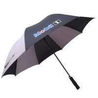 China 120cm Diameter Promotional Walking Umbrellas With Fiberglass Shaft for sale