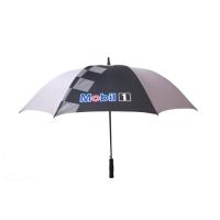 China 120cm Diameter Promotional Walking Umbrellas With Fiberglass Shaft for sale