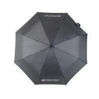 China Ultra Lightweight Grey Promotional Umbrellas 180g Aluminum Frame for sale