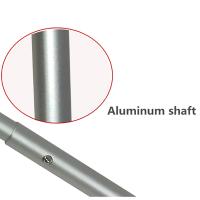 China Ultra Lightweight Grey Promotional Umbrellas 180g Aluminum Frame for sale