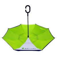 China Dual Layer Reverse Umbrella 16 Panels Advertising Umbrella for sale