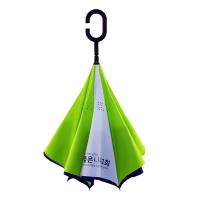 China Dual Layer Reverse Umbrella 16 Panels Advertising Umbrella for sale