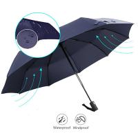 China Lightweight Windproof Umbrellas 10 Ribs Automatic Opening And Closing Umbrella for sale