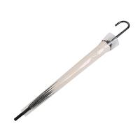 China 16 Ribs Manual Straight Walking Umbrellas With Curved Hook Handle for sale