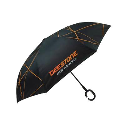 China 2 Layer Reverse Inverted Umbrella Inside Out Opening For Event for sale