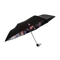 China Ultraman Compact 3-Fold Manual Umbrella with 21 Inch Canopy, UV30+ Protection and 190T Pongee Fabric for sale