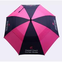 China Double Canopy Long Straight Manual Umbrella 30