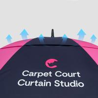 China Double Canopy Long Straight Manual Umbrella 30
