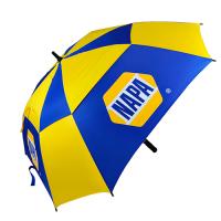 China Custom 30 Inch Golf Umbrella Wind Resistant Double Canopy 2 Tone Umbrella for sale