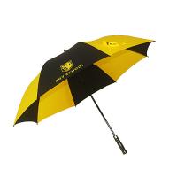China Custom 30 Inch Golf Umbrella Wind Resistant Double Canopy 2 Tone Umbrella for sale
