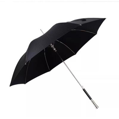 China Luxury Walking Umbrellas 110cm Diameter Gentleman's Straight Umbrella For Men for sale