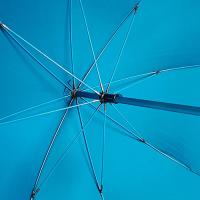 China RPET Ultra Light Long Handle Walking Umbrellas Manual Open Windproof Rain Umbrella for sale