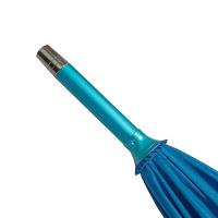 China RPET Ultra Light Long Handle Walking Umbrellas Manual Open Windproof Rain Umbrella for sale