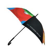 China Custom Sublimation Printed Promotional Umbrellas Automatic Opening Umbrella for sale
