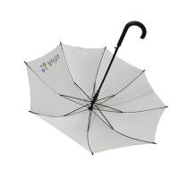 China Avito White Straight Umbrella With Long Handle 120cm Diameter for sale