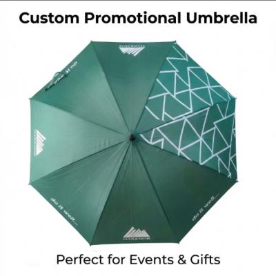 China 54-inch Promotional Umbrella Auto Open Straight Umbrella for sale