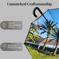 China 60 Inch Custom Golf Umbrella UV50+ Auto Open Full Color Printed for sale