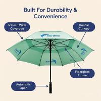 China Custom Color Umbrella | 3-Year Warranty Windproof Golf Umbrella for sale
