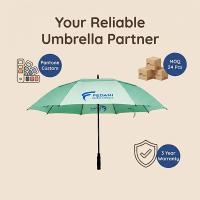 China Custom Color Umbrella | 3-Year Warranty Windproof Golf Umbrella for sale