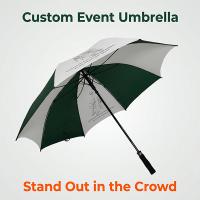 China Custom Memorial Golf Umbrella | 60 Inch Commemorative Keepsake Umbrella for sale