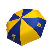 China 21 Inch Sublimation Printed Aluminum Frame Promotional Folding Umbrella for School Charity Fundraising for sale