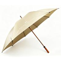 China Custom 60 Inch Wooden Handle Windproof Umbrella for sale