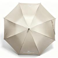 China Custom 60 Inch Wooden Handle Windproof Umbrella for sale