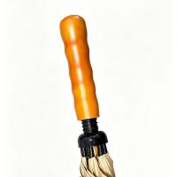 China Custom 60 Inch Wooden Handle Windproof Umbrella for sale