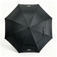 China 60 Inch Double Canopy Windproof Fiberglass Promotional Golf Umbrella for sale