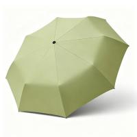 China Ladies 3 Fold Manual UV Cooling Umbrella for sale