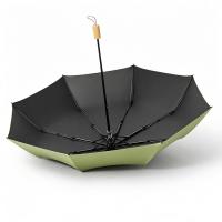 China Ladies 3 Fold Manual UV Cooling Umbrella for sale