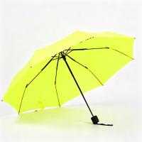 China Wholesale 3 Fold Manual Umbrella with 190T Pongee Fabric 250g Ultra-Lightweight and 24cm Folded Compact Length for Promotions for sale