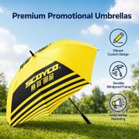 China Custom Printed Promotional Golf Umbrella for sale