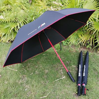 China 54 Inch Golf Umbrella with Fiberglass Frame and Automatic Open Mechanism for Wind Resistance for sale