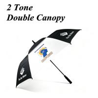 China Custom 60 Inch Fiberglass Frame Windproof Design Golf Umbrella for Corporate Gifts for sale