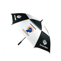 China Custom 60 Inch Fiberglass Frame Windproof Design Golf Umbrella for Corporate Gifts for sale
