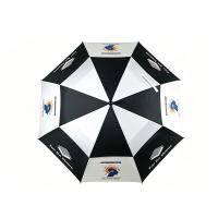 China Custom 60 Inch Fiberglass Frame Windproof Design Golf Umbrella for Corporate Gifts for sale
