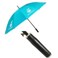 China 16 Ribs Custom Color Golf Umbrella with Leather Handle for Promotional Use for sale