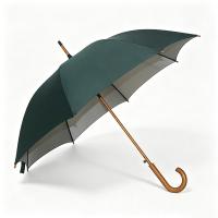 China Quality UK Classic Straight Umbrella with 103 cm Canopy Diameter, Fiberglass Rib and Wood Shaft, Wind Resistance up to 25 mph for sale