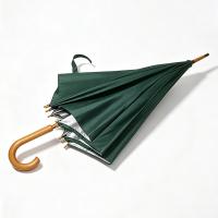 China Quality UK Classic Straight Umbrella with 103 cm Canopy Diameter, Fiberglass Rib and Wood Shaft, Wind Resistance up to 25 mph for sale