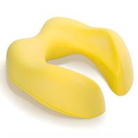 China Memory Foam Triangle Travel Neck Pillow for Comfortable Airplane and Car Journeys for sale