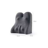 China JOURM Gel Lumbar Cushion Cool Feeling Memory Foam Pillow Lumbar Support Cushion in Customized Color for sale